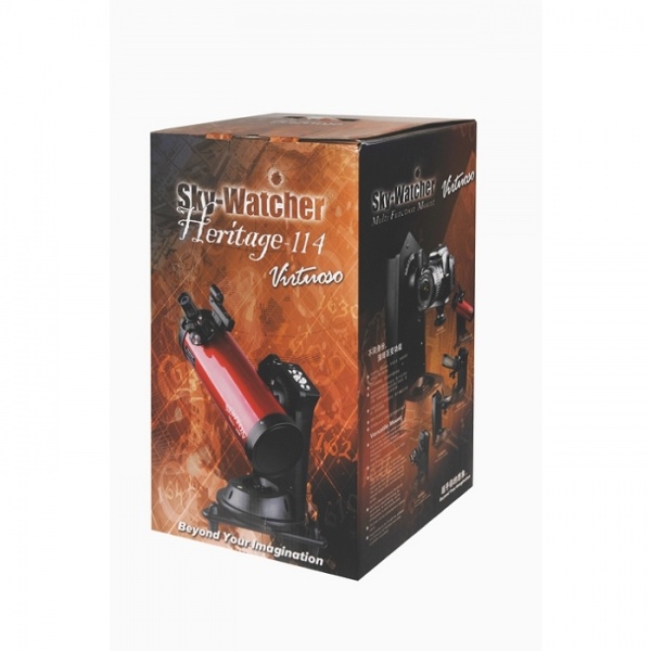 Sky-Watcher HERITAGE-114P VIRTUOSO 114MM (4.5") F/500 COMPUTERISED AUTO ...